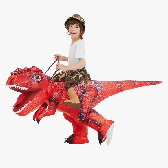 COMIN Inflatable Red dinosaur kids | Costumes | Comin Inflatable Red ...